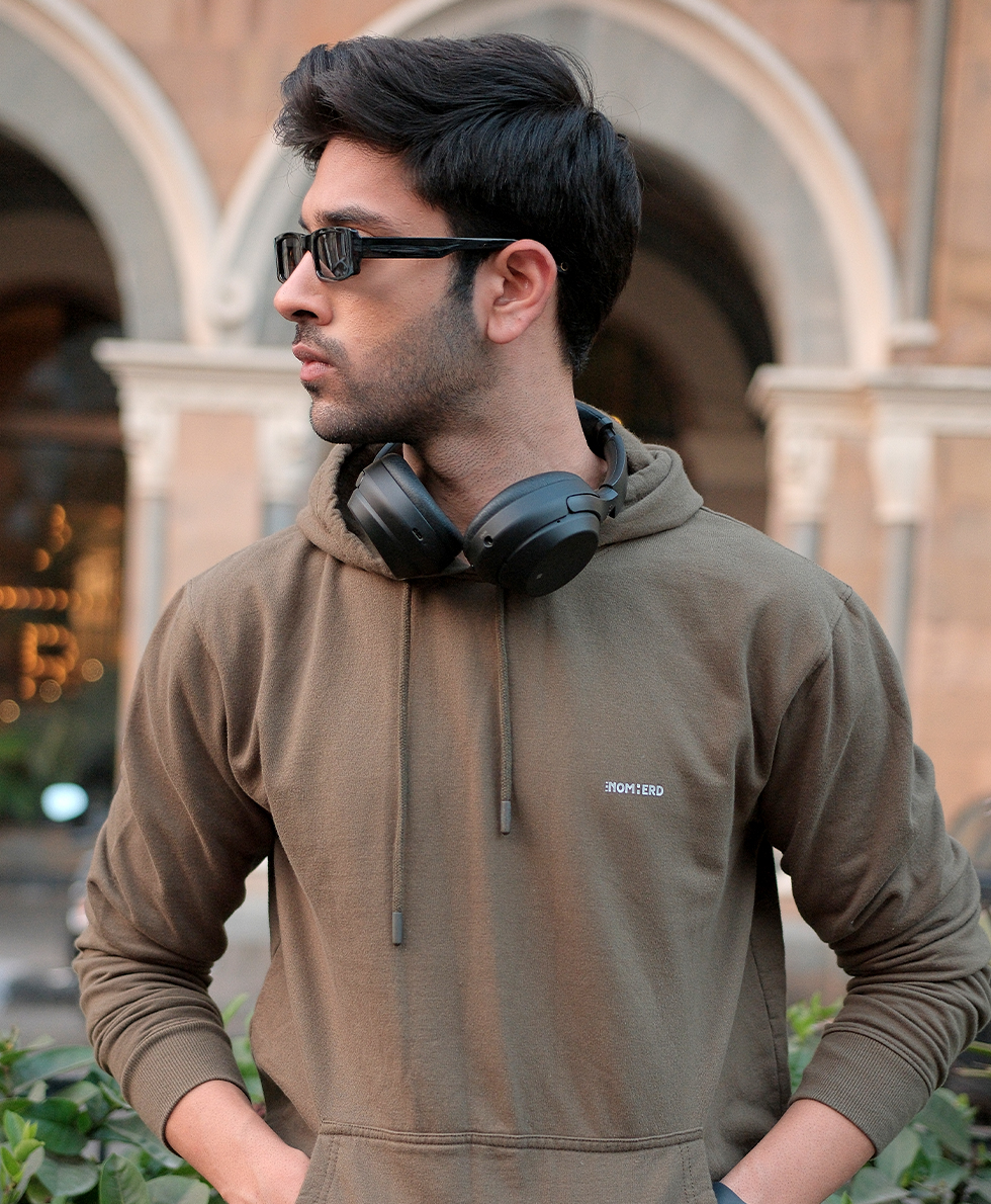 Olive Green Hood (Unisex) - The Nomherd